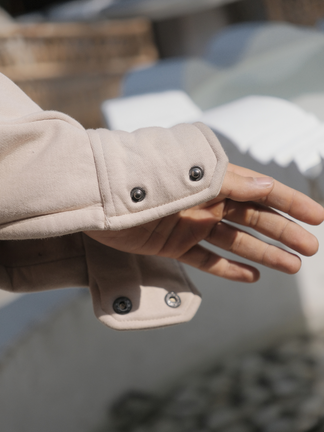 Spring Shacket - Beige – URBAN NEEDS