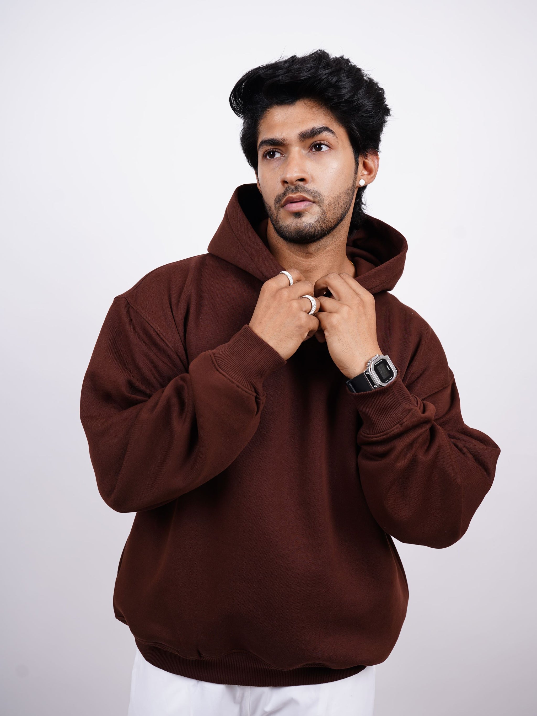 Everyday Hoodie - Kadak Chai Brown – urbanneedsindia
